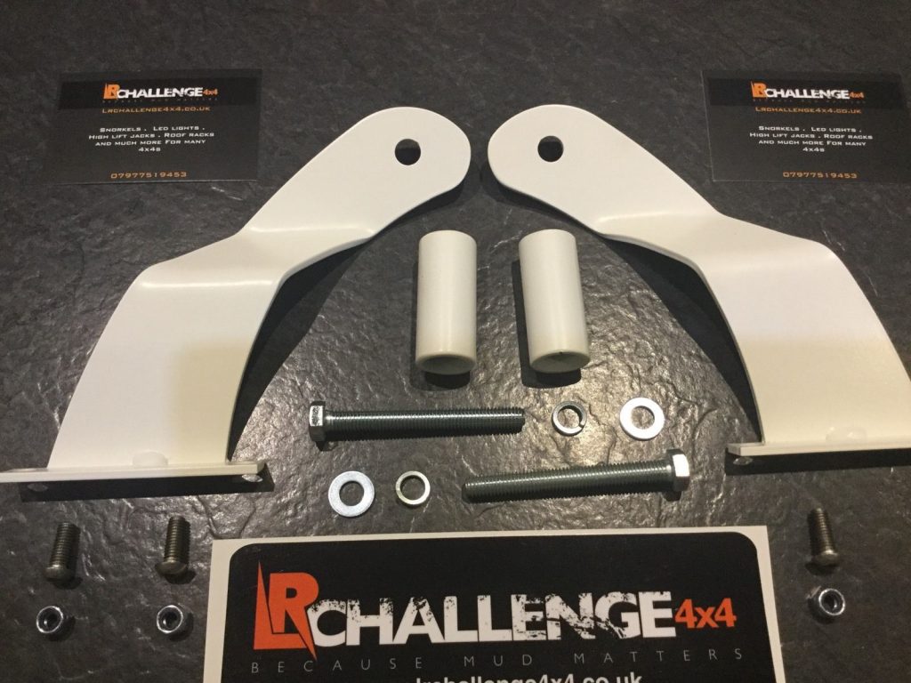 Land Rover Defender Led Light Bar Brackets Custom White 50'' Fit Onto ...